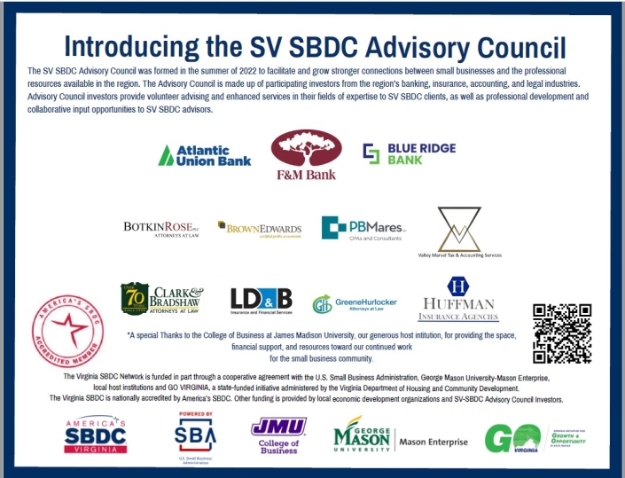 About The Small Business Development Center - SV SBDC