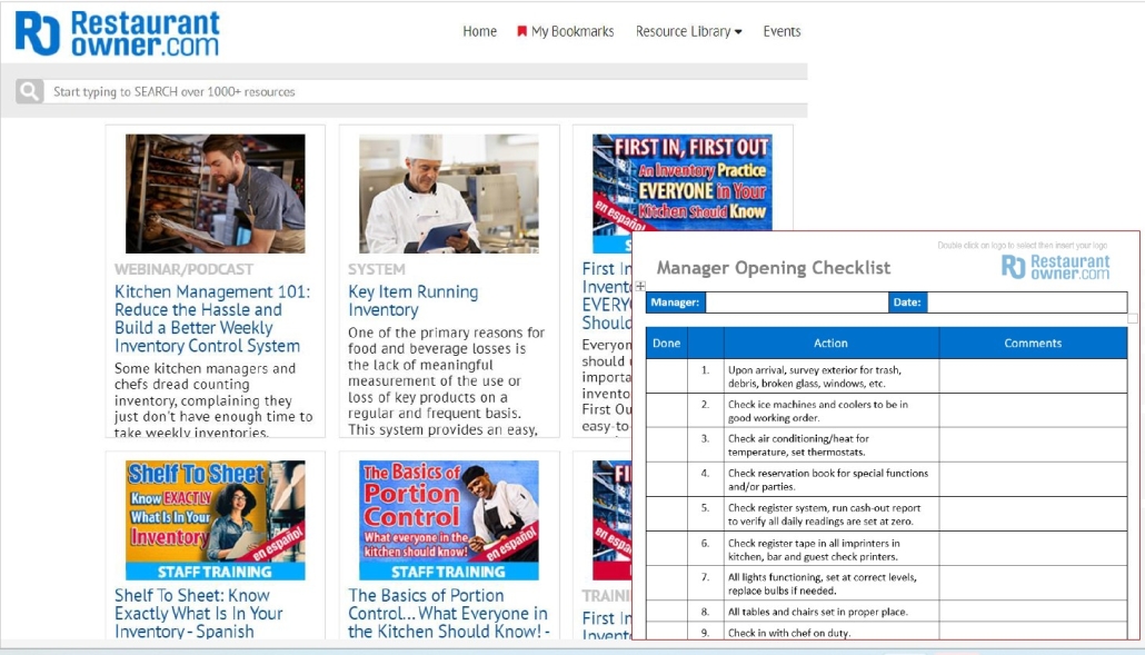 Tools to Boost Your Business: RestaurantOwner.com - Small Business Development Center